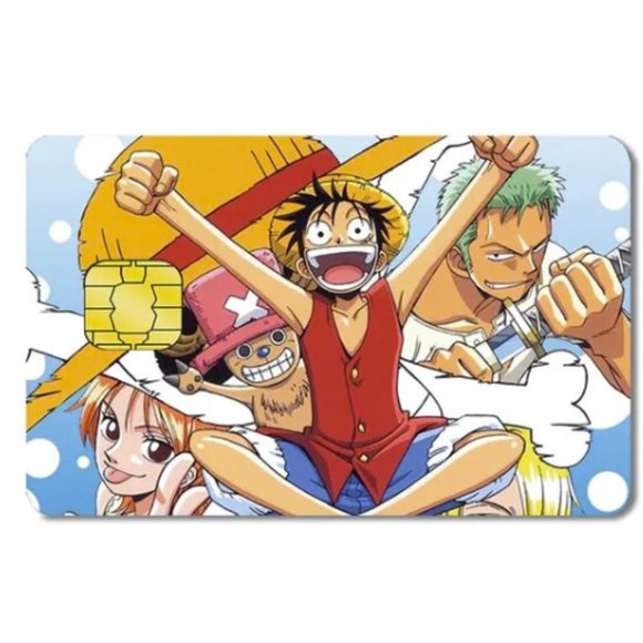 Accessories | Credit Card Skin Sticker For Small Chip Anime One Piece ...